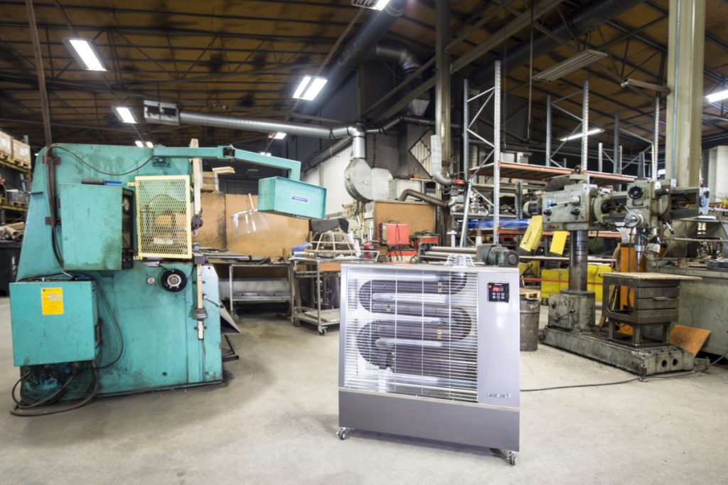 Rex Nordic – Diesel Infrared Heaters for Industry & Workshops